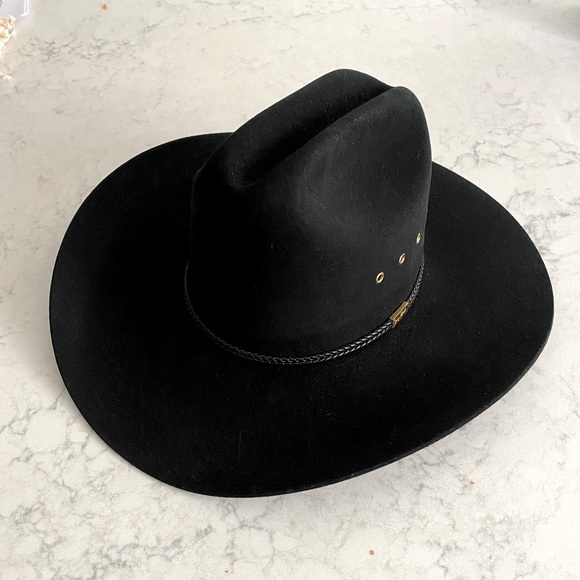 George Strait | Accessories | Black George Strait Design Resistol 4x ...